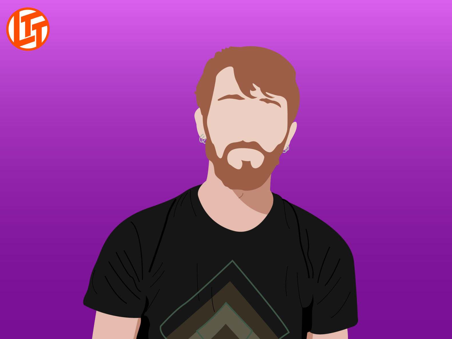 Linus Sebastian in Illustration by Rayyan Hanugrah on Dribbble