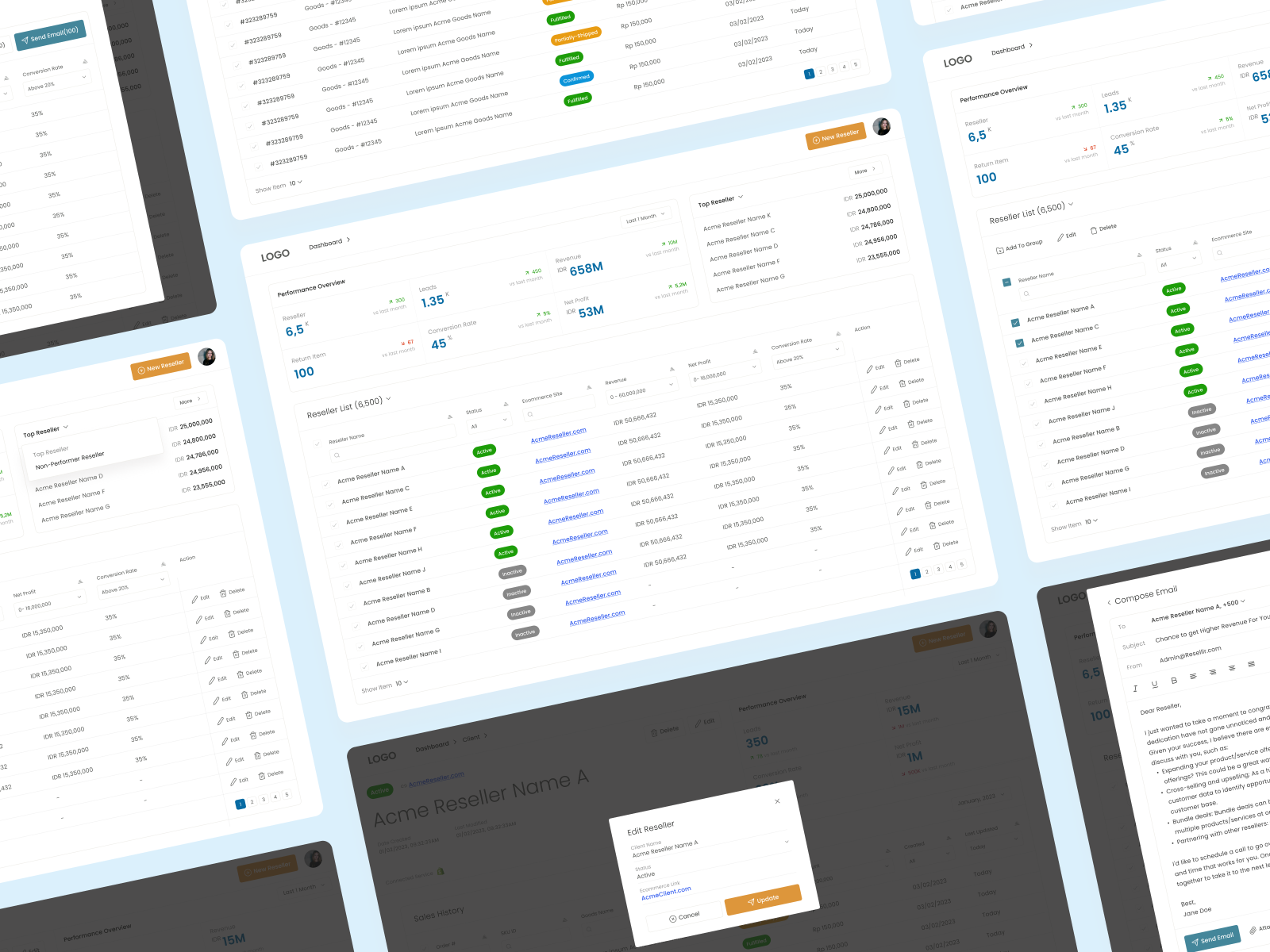 Reselllr - Manage Your Reseller by Kurniawan Handiputra on Dribbble