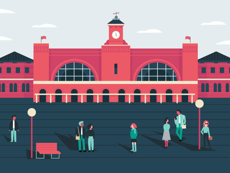 Kings Cross by Lan Yan on Dribbble