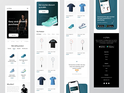 Alton - Website responsive interaction by Maulana Lutfi for Odama on ...