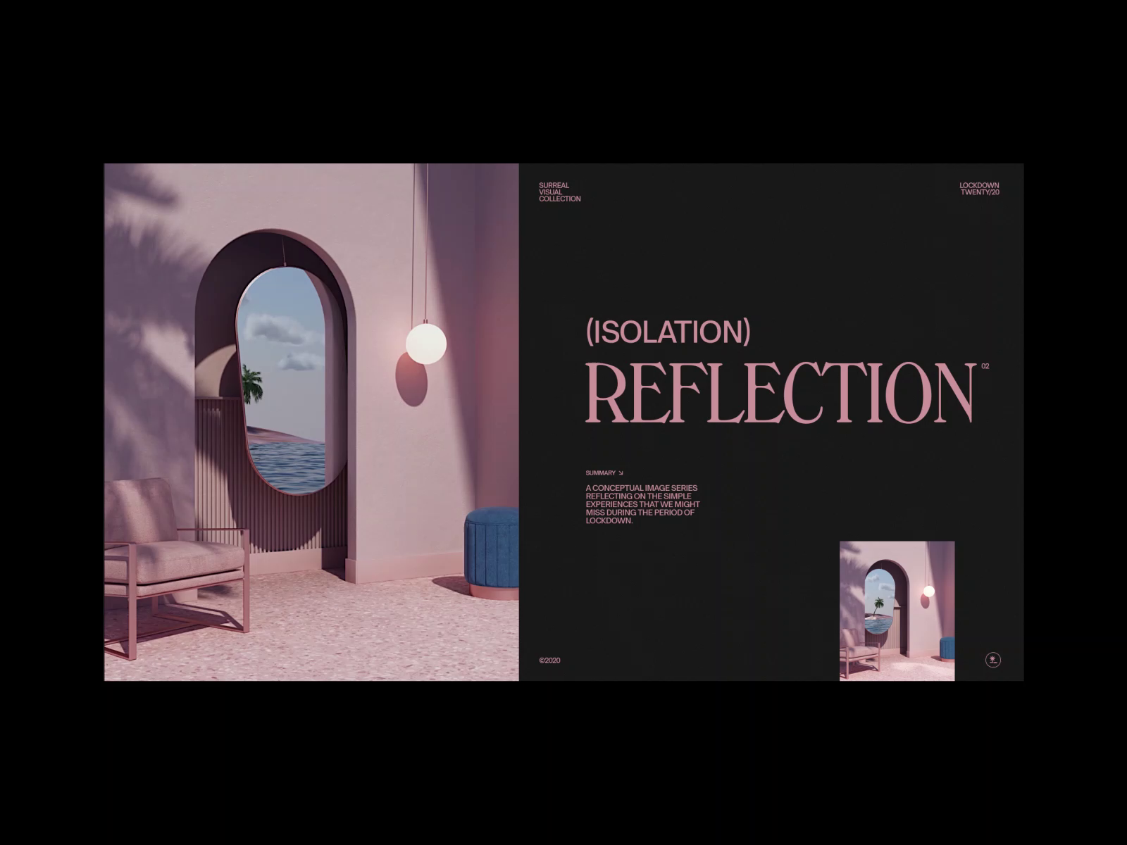 Isolation Reflection² by Nathan Riley for Unseen Studio® on Dribbble