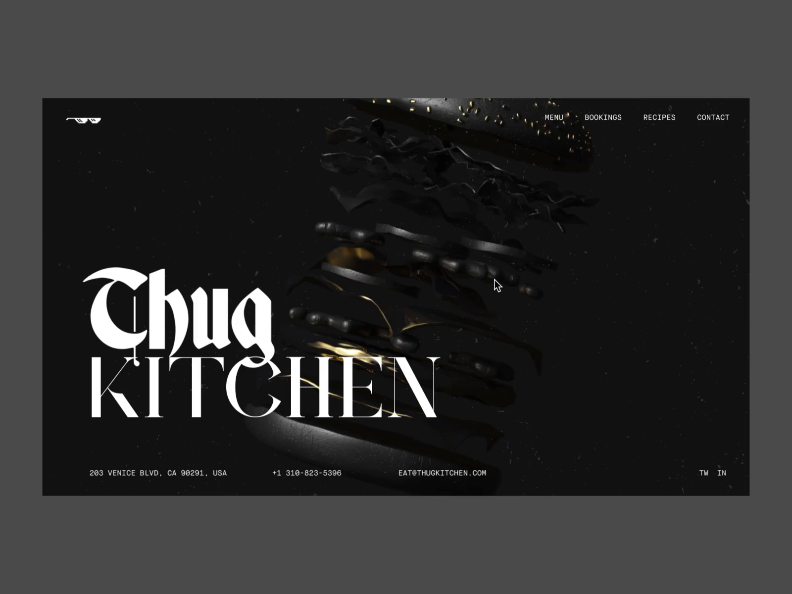 Thug Kitchen Restaurant Concept 🍔 by Nathan Riley for Unseen Studio® on ...