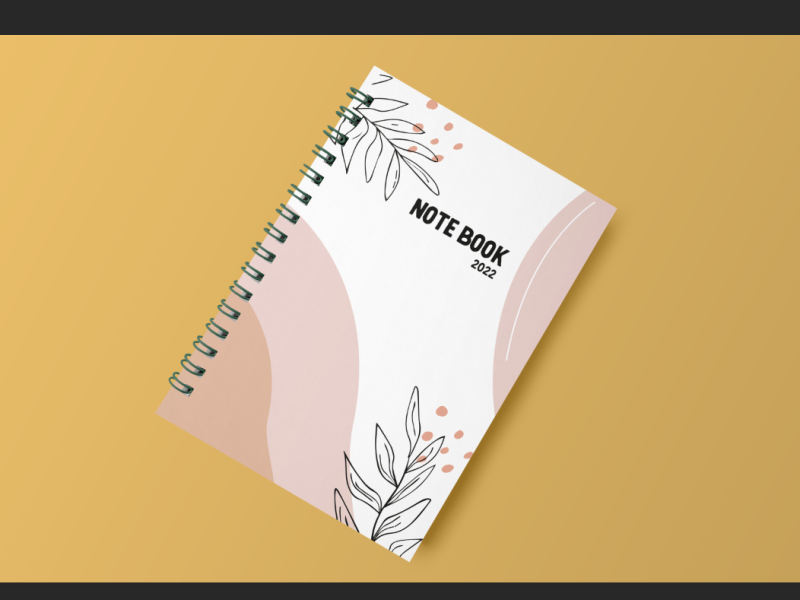 NOTE BOOK DESIGN by Nur Afsar on Dribbble