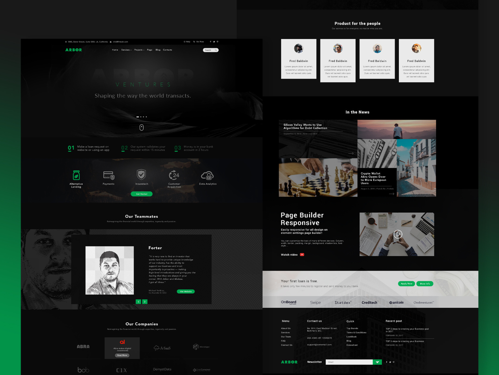 Branding Website Design by shubhamroy on Dribbble