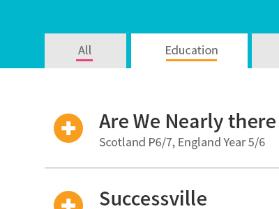 Course list by Espen Brunborg on Dribbble