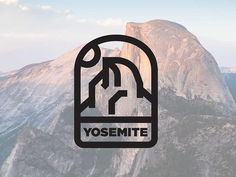 Yosemite Sticker by Omar Garcia on Dribbble