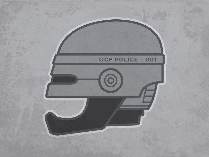 Robocop by Paul J. Bartlett on Dribbble