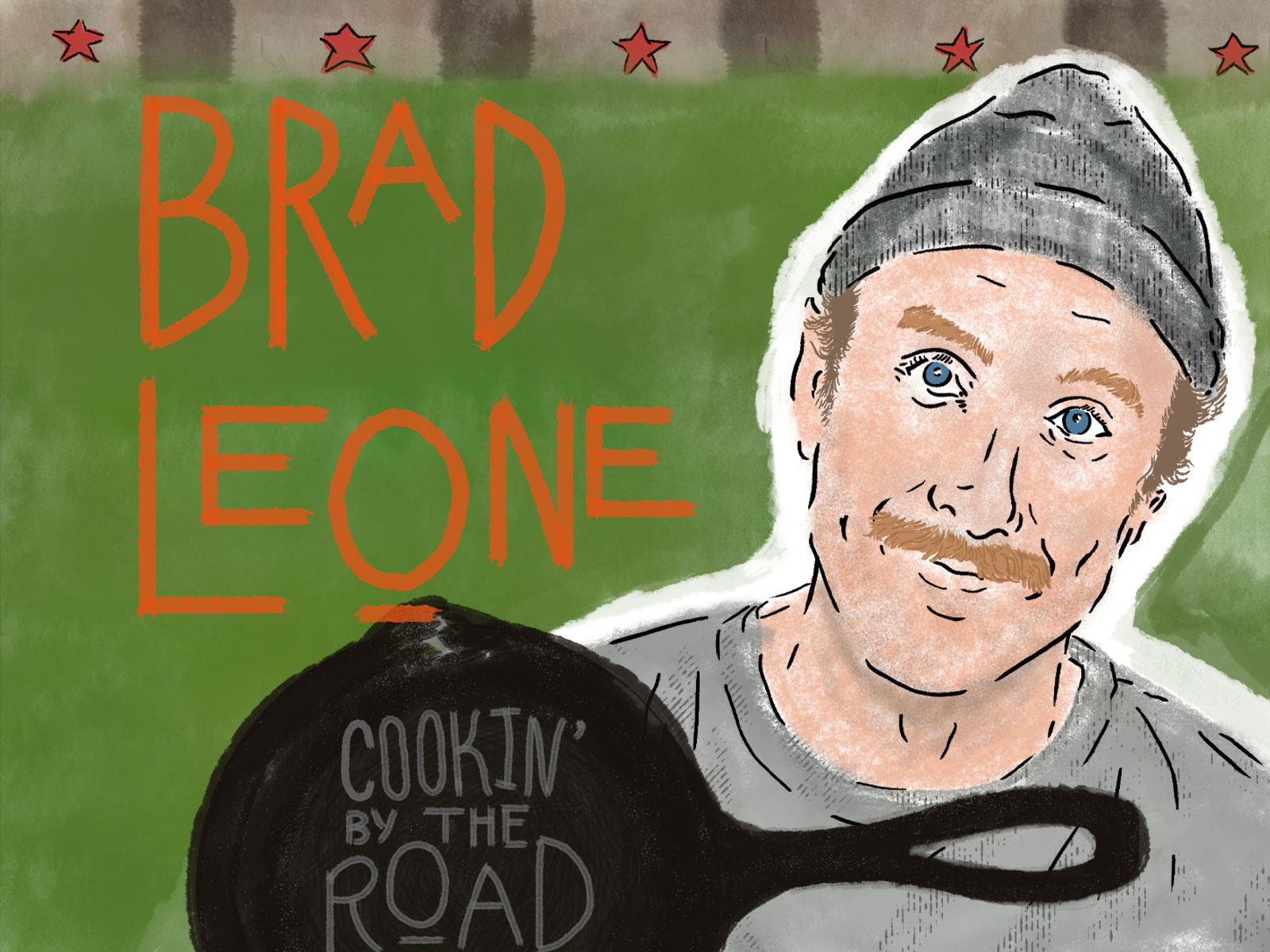 Brad Leone X Blaze Foley! by Jeremy Andrew Lugo on Dribbble