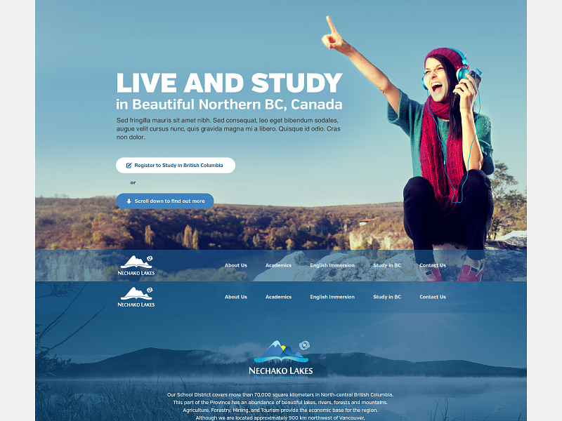 Study Northern BC by Jason Joo on Dribbble