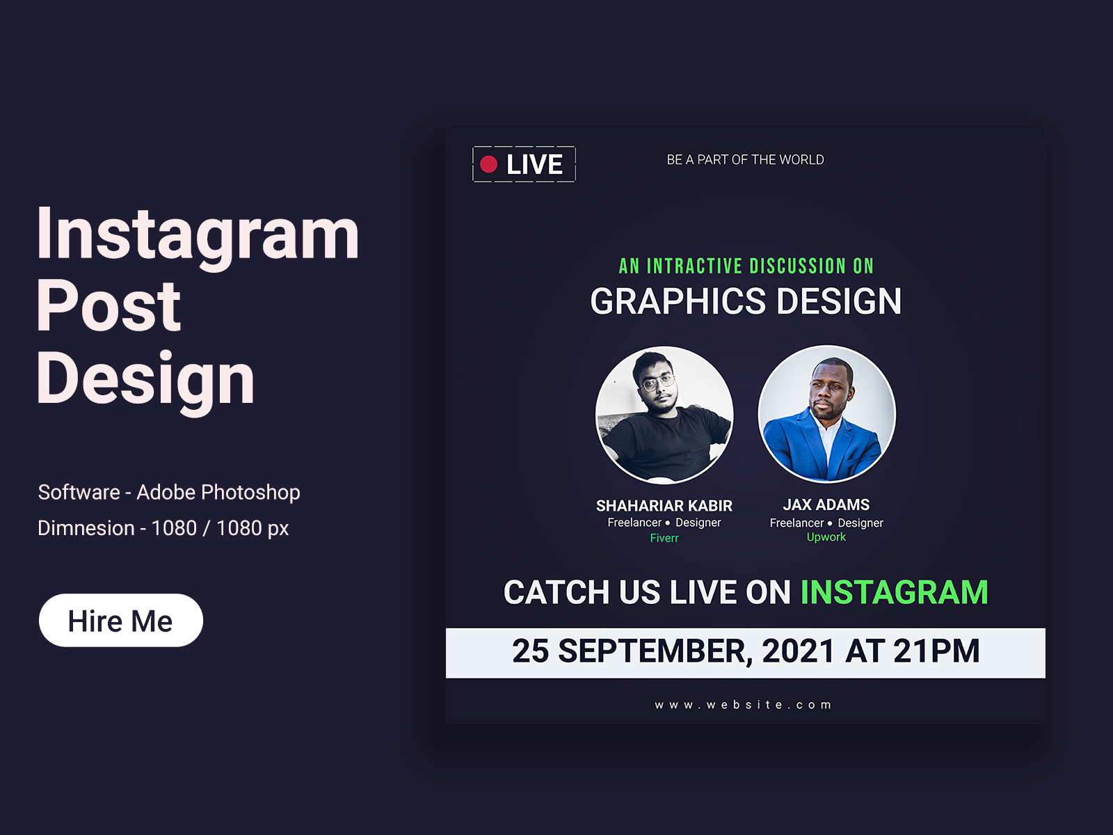 Social Media Post Design by Shahariar Kabir on Dribbble
