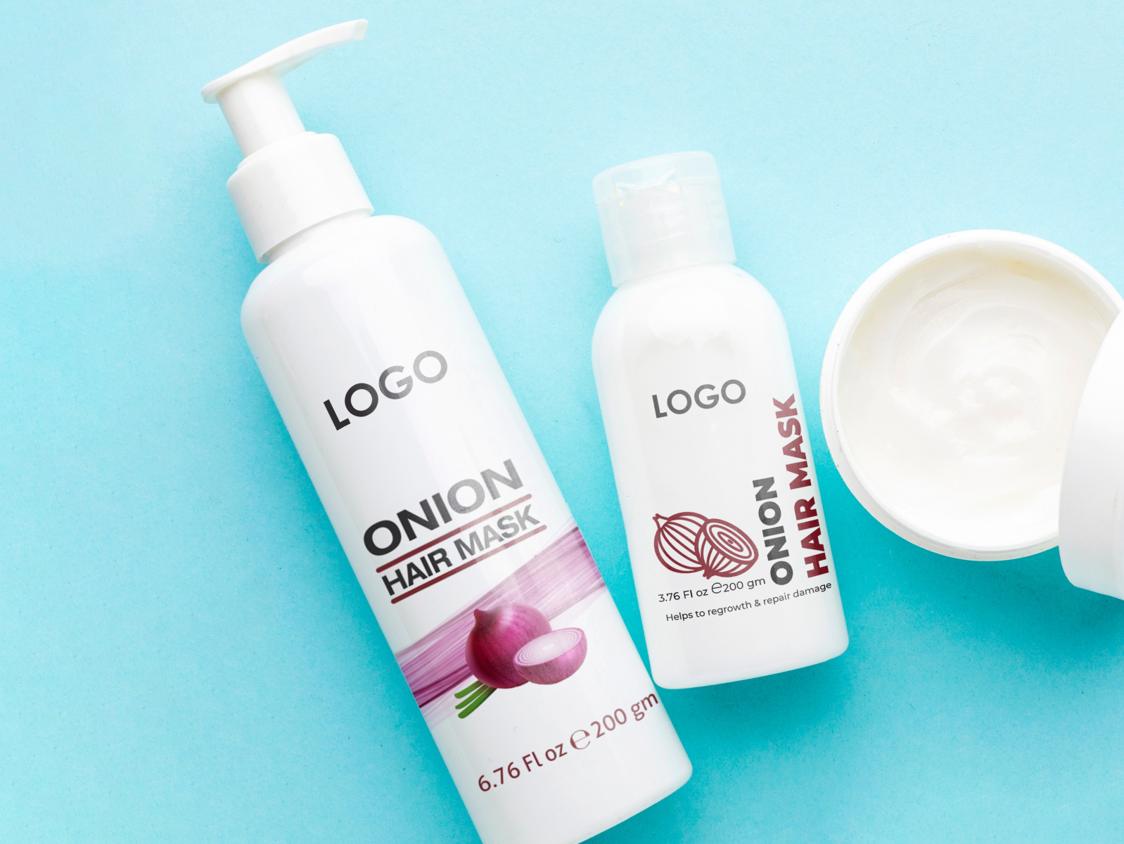 Label Design For Hair Mask By Vaidip Makwana On Dribbble