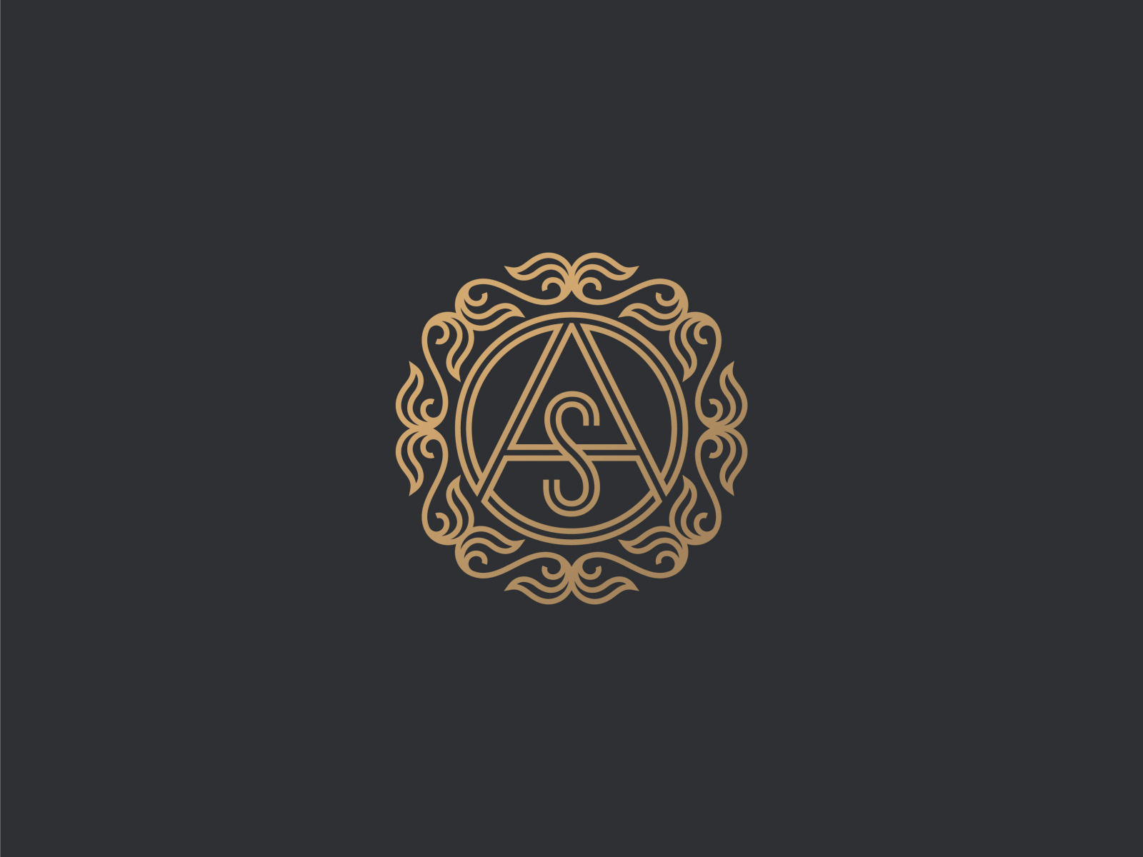 AOS Monogram by Dimitrije Mikovic on Dribbble