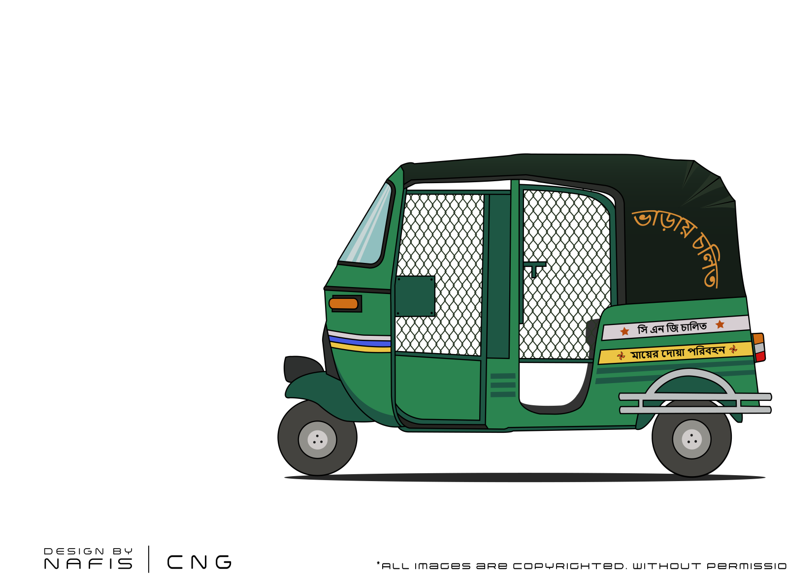 CNG by Nafis Hossain on Dribbble