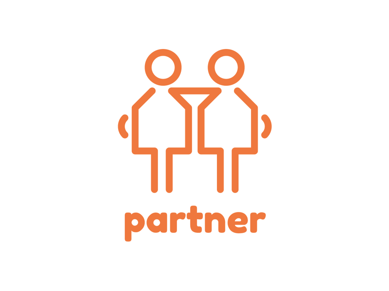 Partner logo by Etienne Chevalier on Dribbble