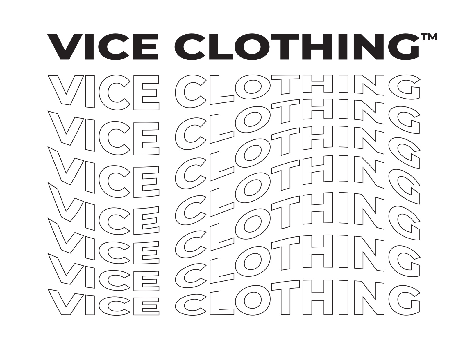 Vice Clothing Design by Oisin Conroy on Dribbble