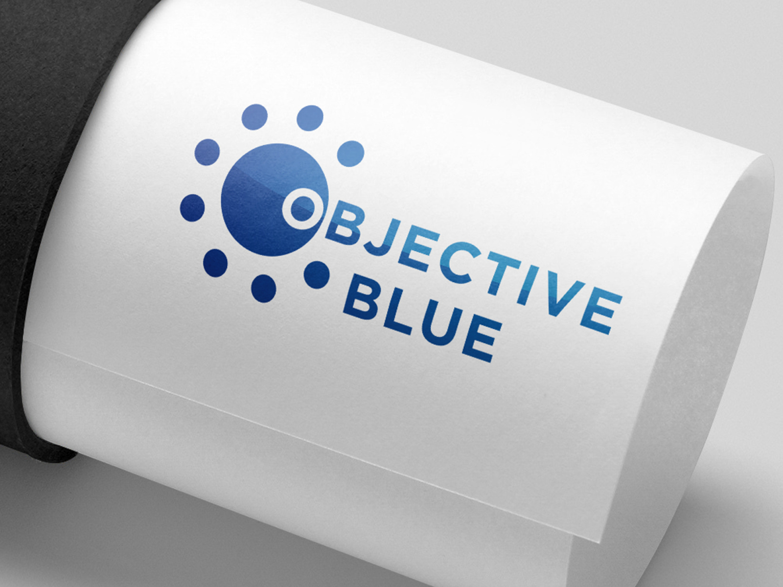 OBJECTIVE BLUE LOGO by Call Me H on Dribbble