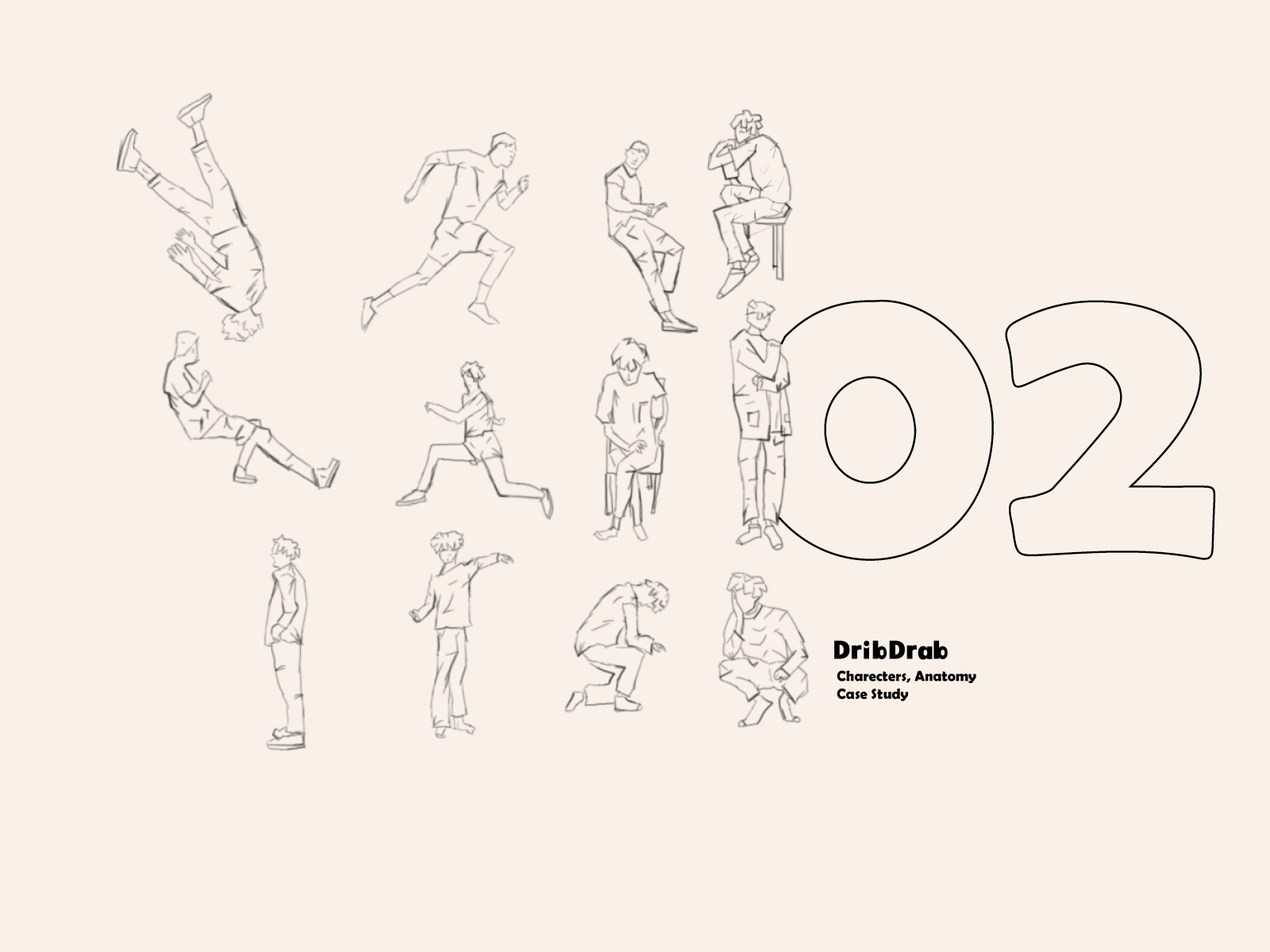 Characters | Anatomy Practice 02 by DribDrab on Dribbble