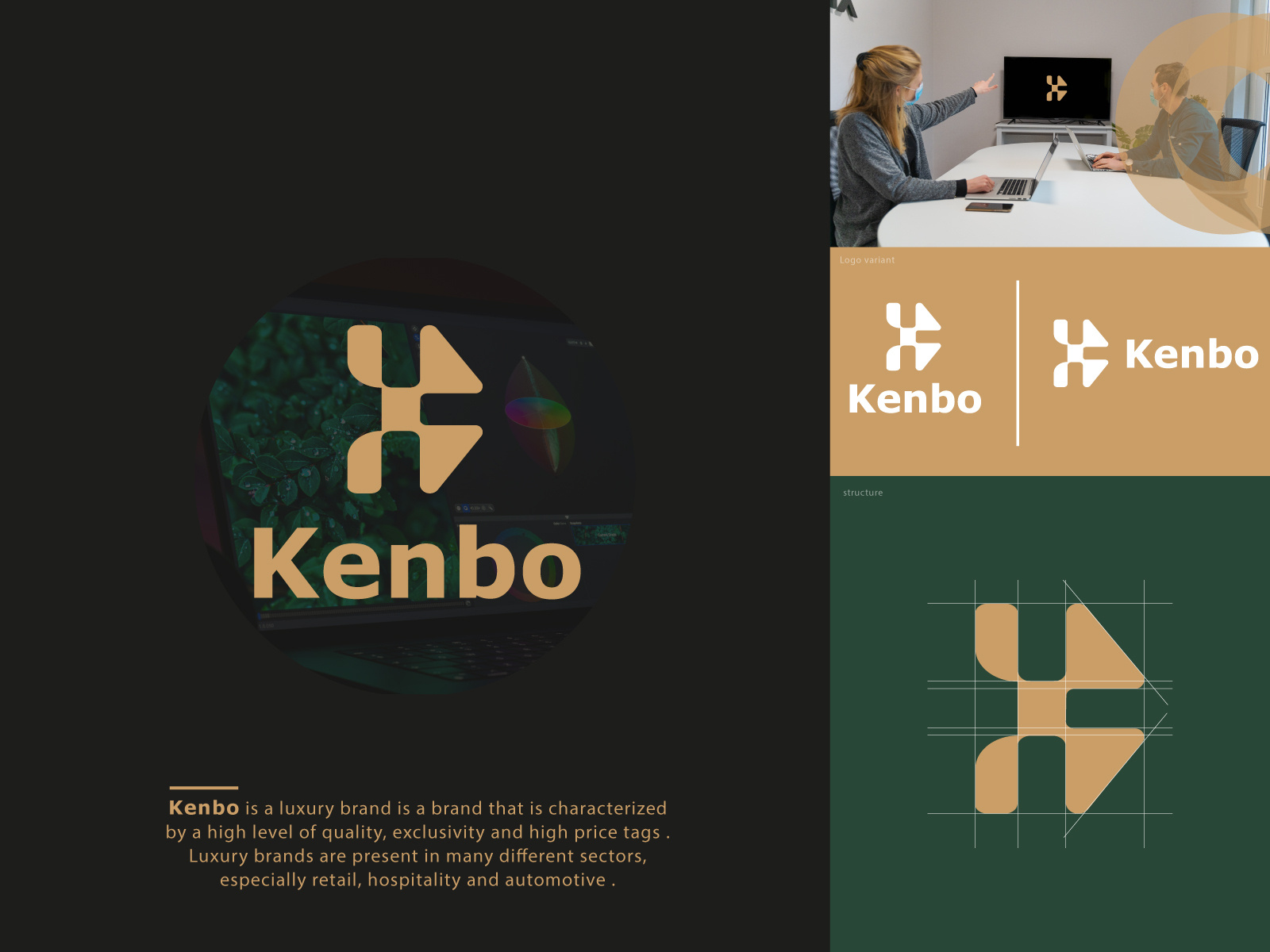 Kenbo Logo Design by Mamun - Logo Designer on Dribbble