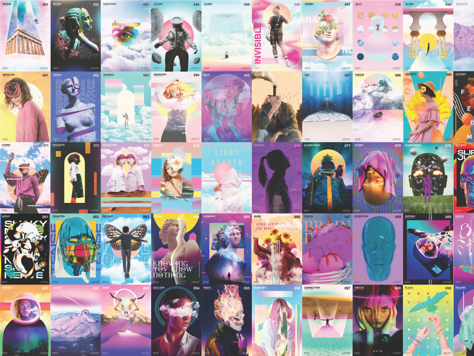 Daily Poster Design by Marc Caen Aricheta on Dribbble