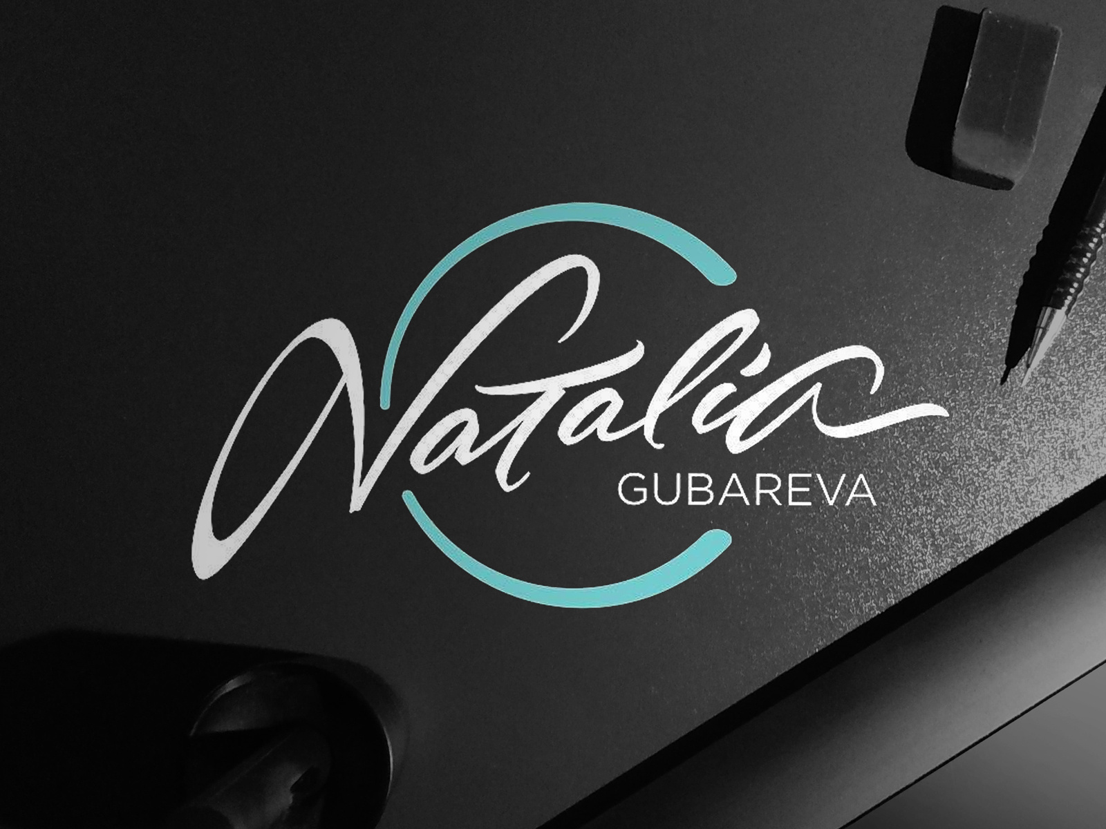 NATALIA GUBAREVA LOGO by SteveSeven on Dribbble