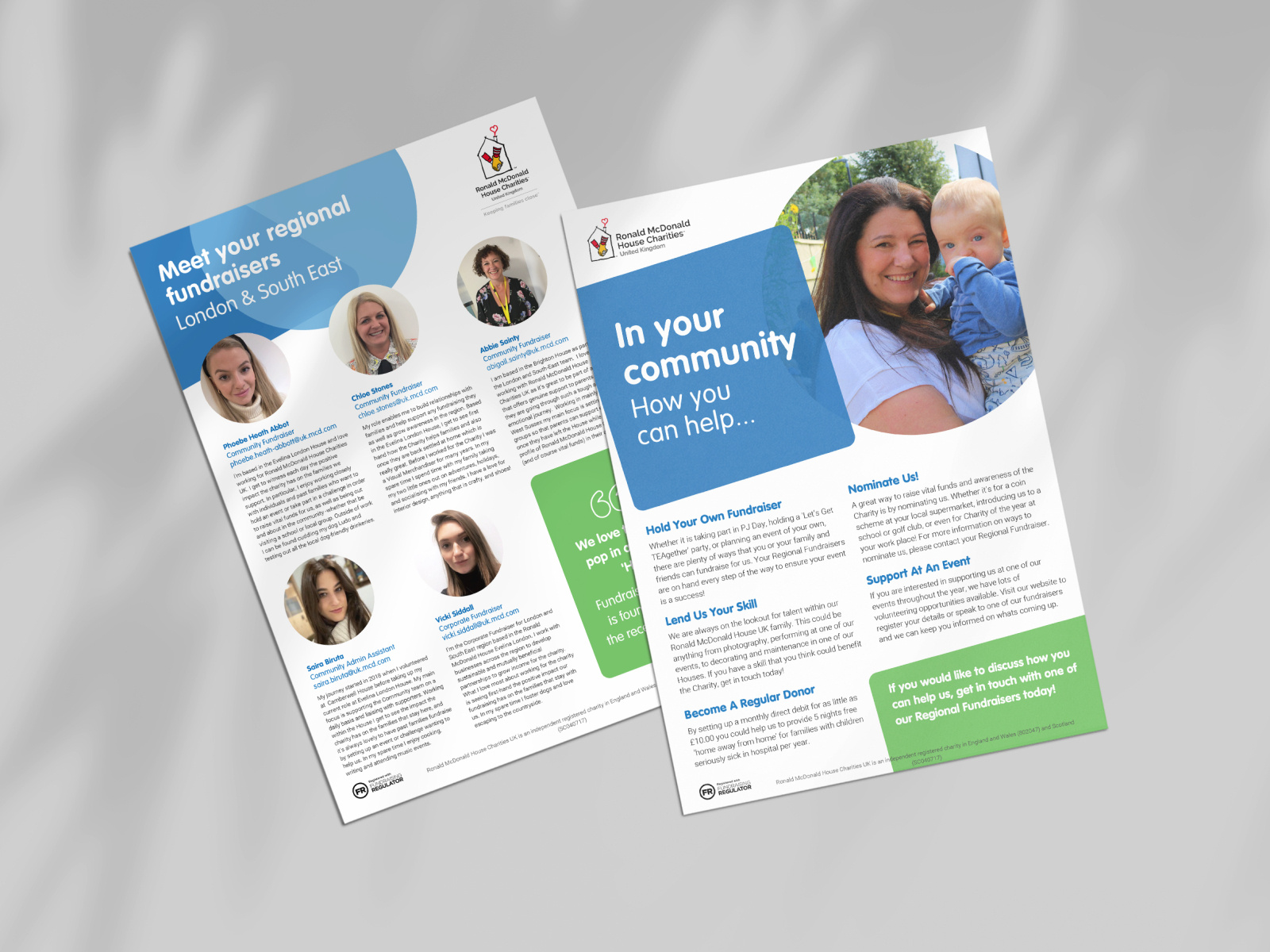 RMHC UK Branded Templates by Aggie Bainbridge on Dribbble