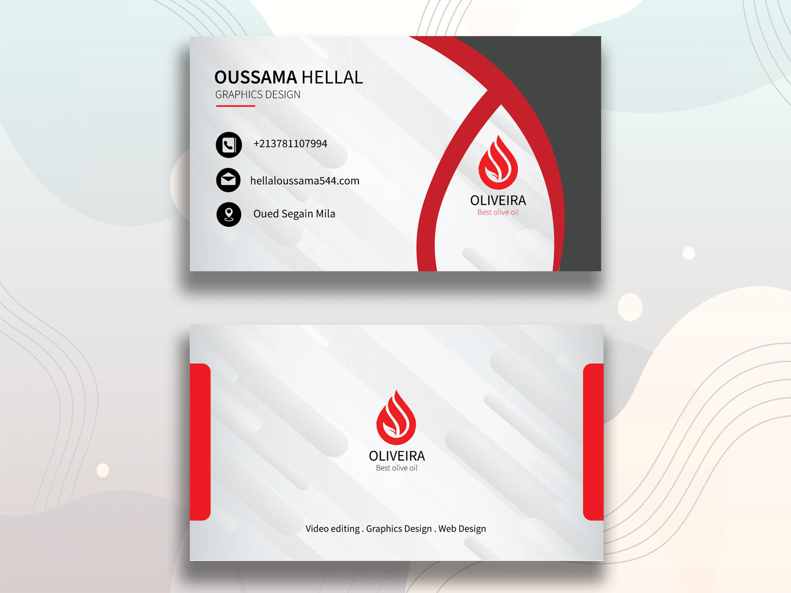 Video Editor Business Card