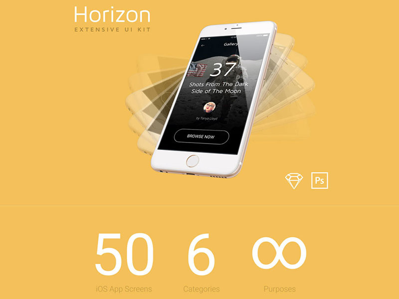 Horizon Mobile iOS UI Kit by Visual Hierarchy on Dribbble