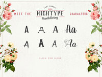 Mightype Hand Lettering Font Pack by Visual Hierarchy on Dribbble
