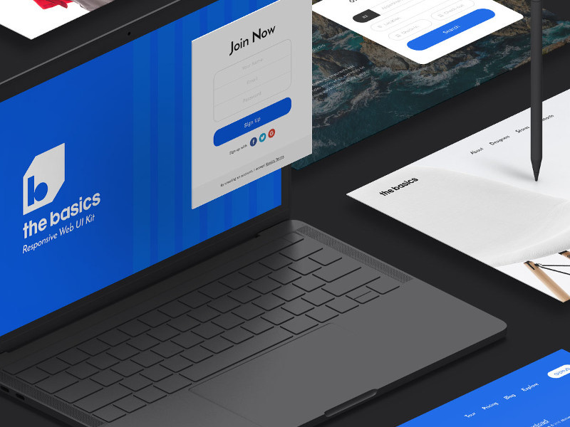 The Basics Web UI Kit by Visual Hierarchy on Dribbble The Basics Web UI Kit by Visual Hierarchy on Dribbble