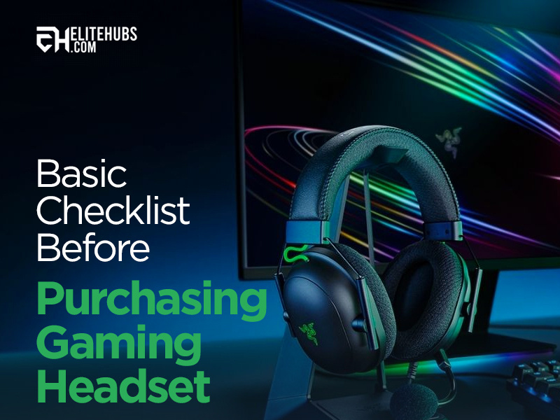 Dribbble - Basic Checklist Before Purchasing Gaming Headset.jpg by ...