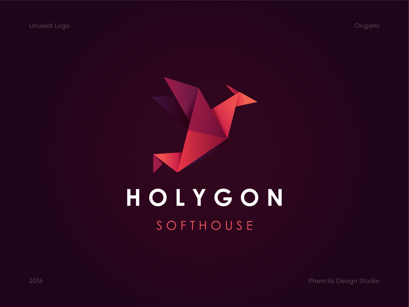 Holygon - Origami Logo by Taymoor Ilyas on Dribbble
