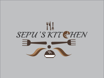 Sepu s Kitchen Logo by Rahad Ahmed on Dribbble