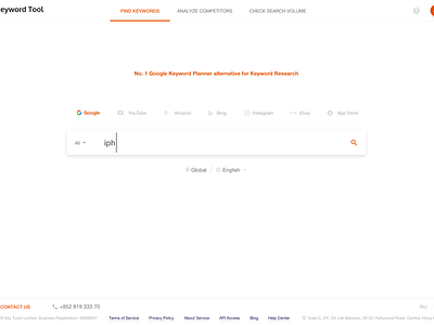 Keyword Tool Redesign by Vadym Zaycev for zaycev.studio - UX/UI design ...