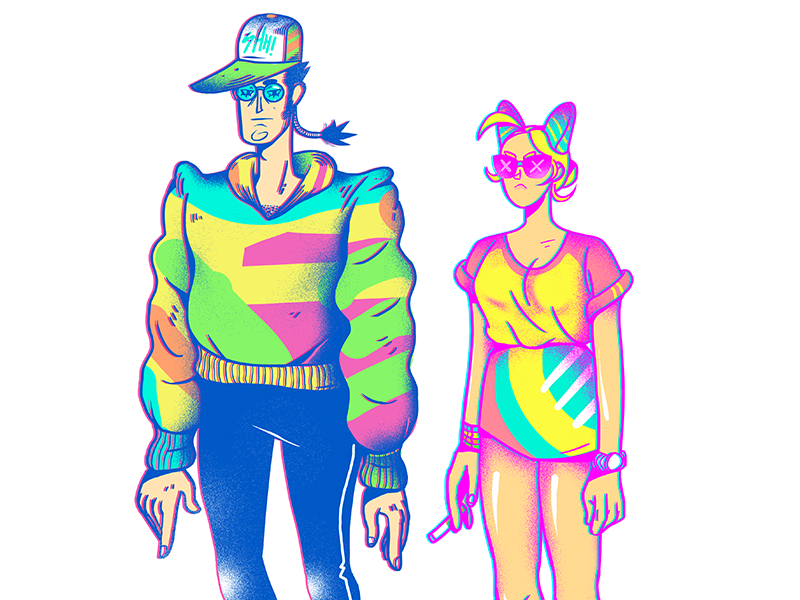 People by George Cowell on Dribbble