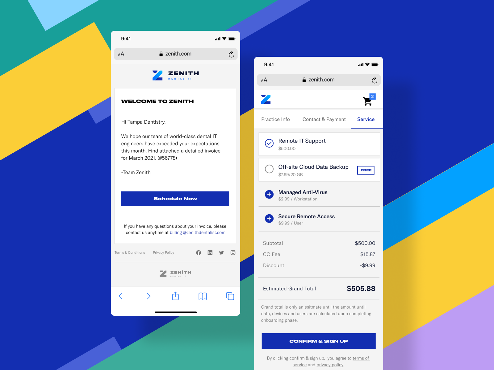 Zenith - Mobile Responsive Screens by Divan Raj on Dribbble