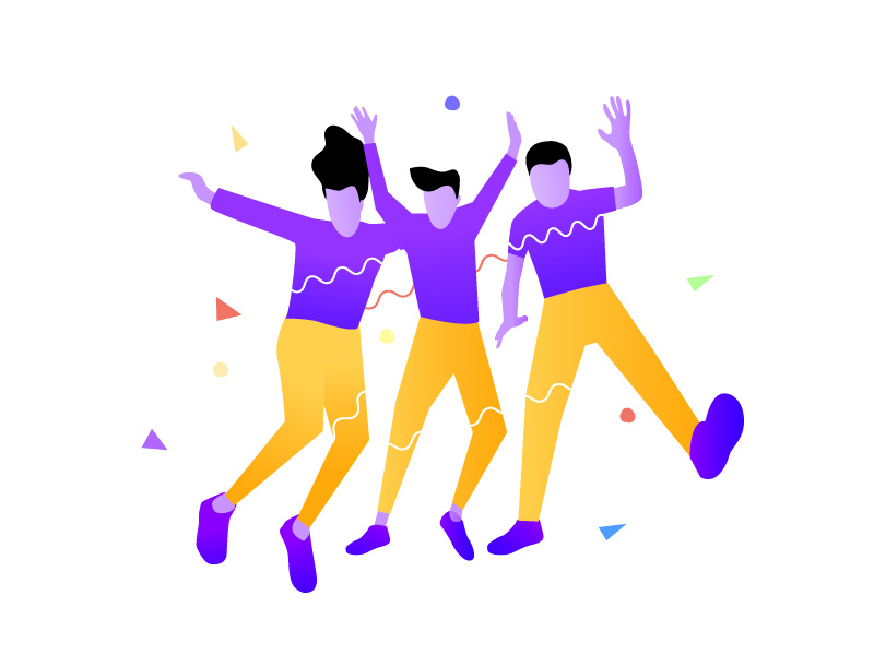 Happy by 晓白v on Dribbble