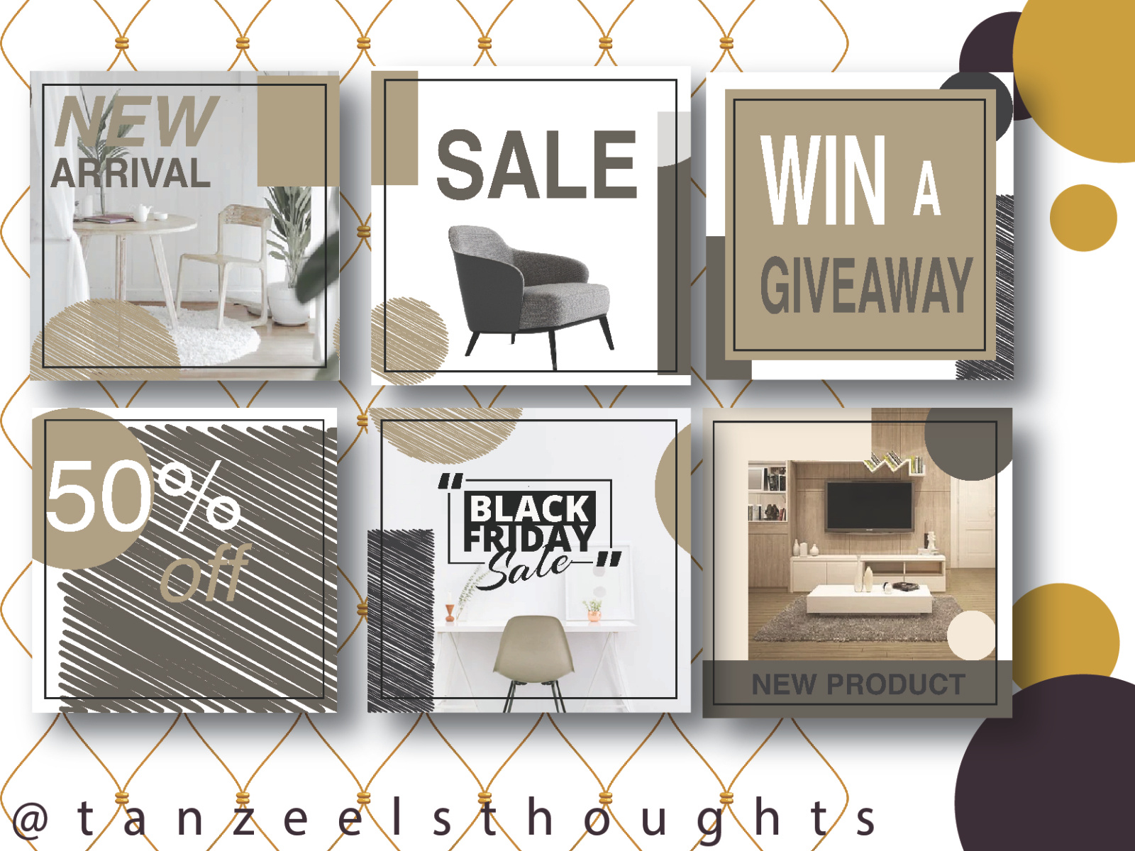 Instagram News feed Template/ Social Media pack by Tanzeela on Dribbble