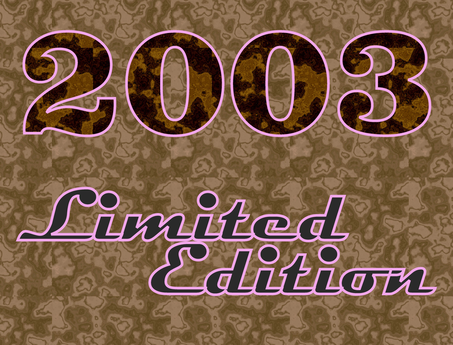 2003 Limited Edition by Mohsin on Dribbble