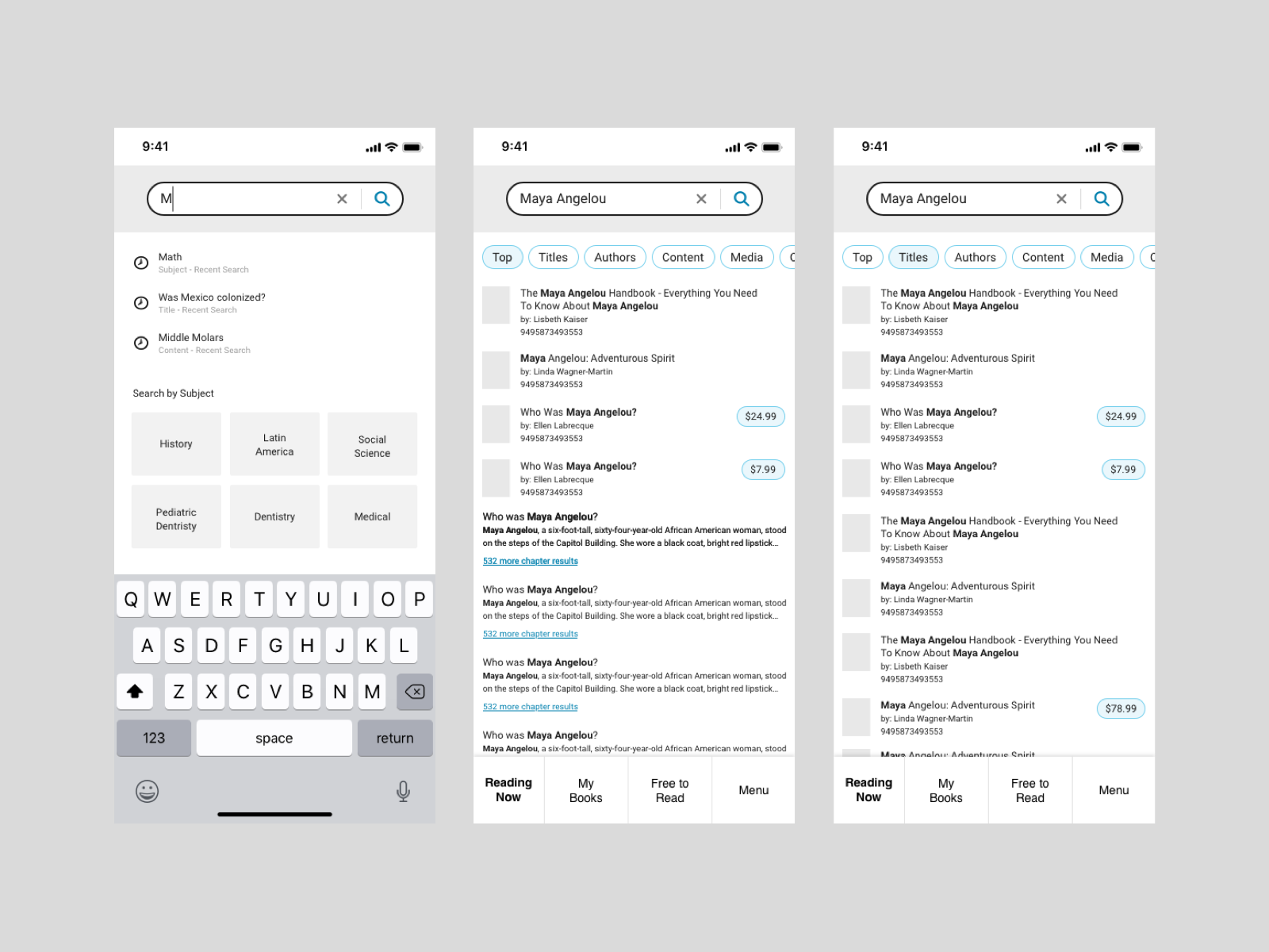 Mobile Search UX Concepts by Brenna Mickey on Dribbble Mobile Search UX Concepts by Brenna Mickey on Dribbble
