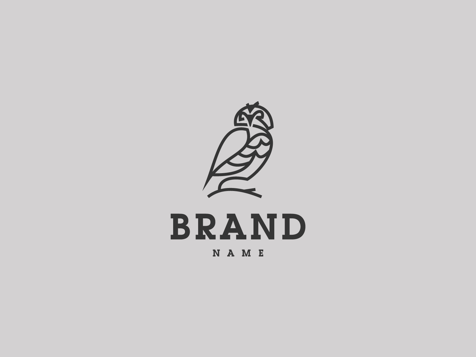 Owl Logo by Михаил Рощупкин on Dribbble