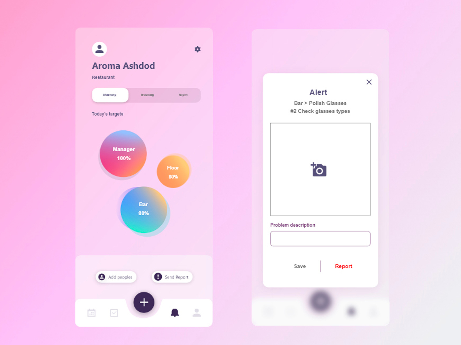 UI design main page by anozerArt on Dribbble