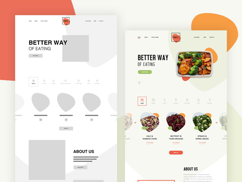 Design Process by Rafal Cyrnek on Dribbble