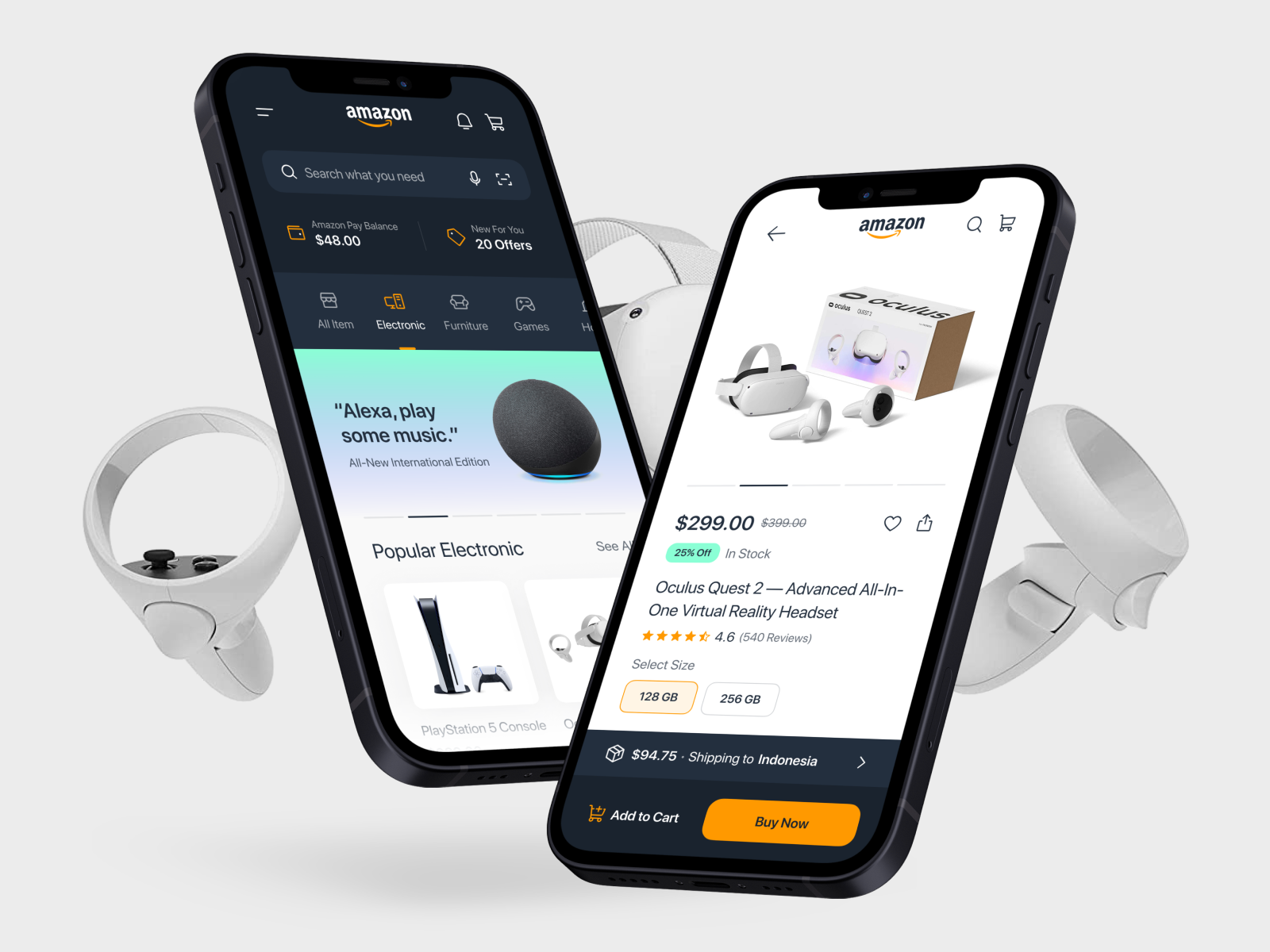 Amazon Mobile App by Adi Bivaga on Dribbble