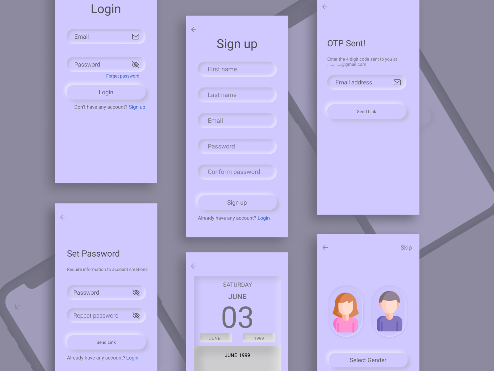Neumorphism Design by Amrutha on Dribbble
