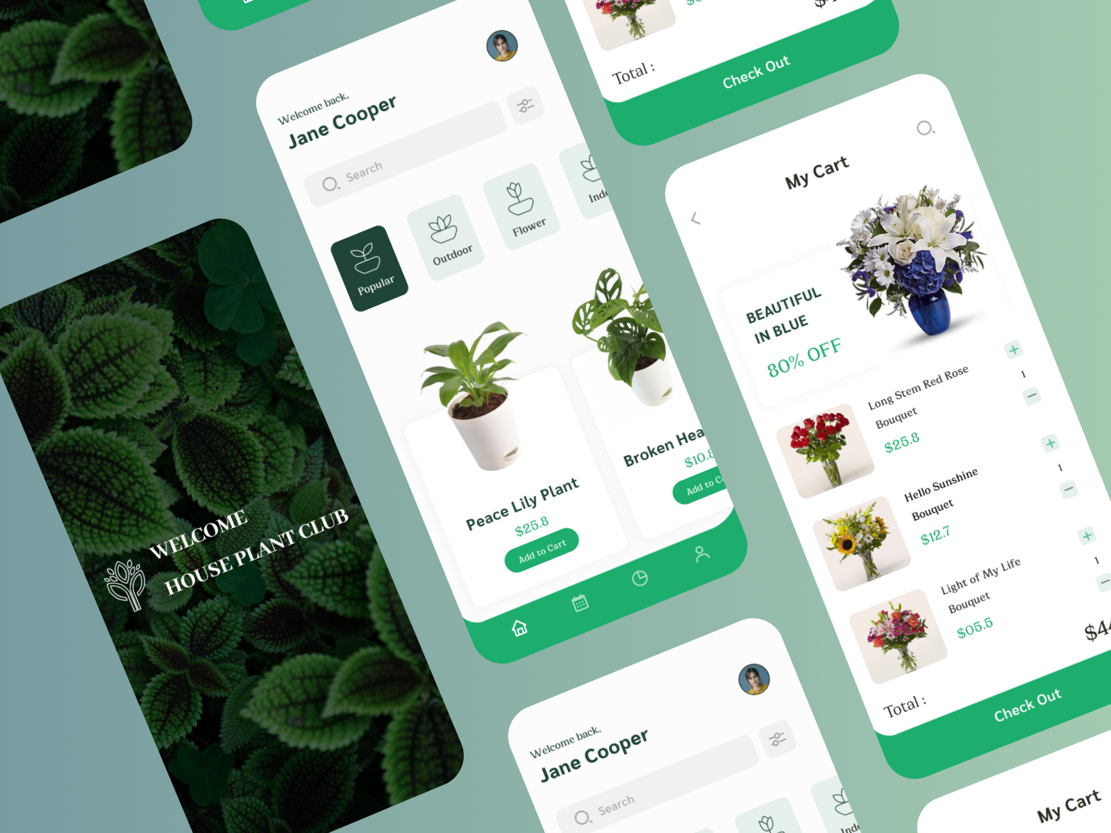 Plant Shop App Concept 🎍 by Caliber design on Dribbble