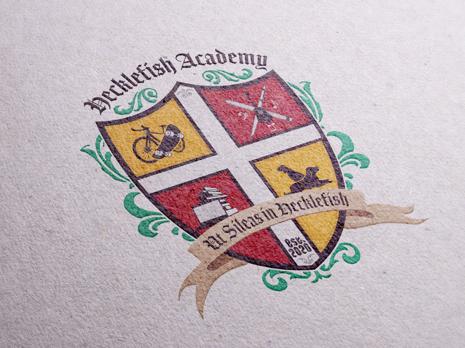 Academy Crest by Jesse Fletcher on Dribbble