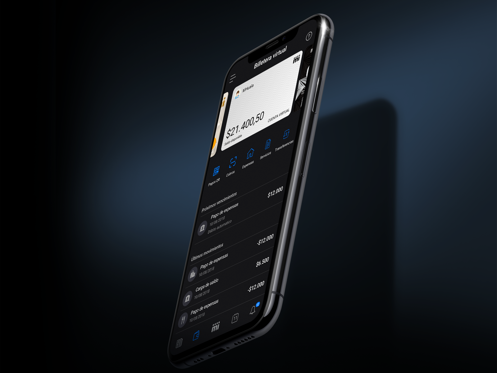 ⚫️Dark mode - 📱Miiii by Xavi Nadal on Dribbble