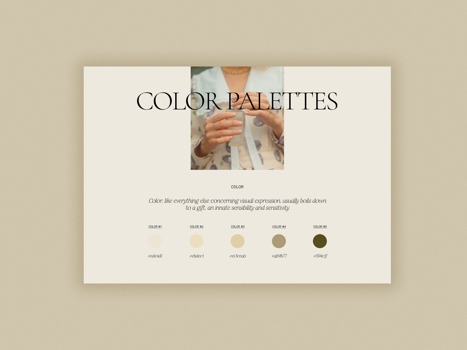 Brand Board Presentation Templates. Brand Identity Guide by Love ...