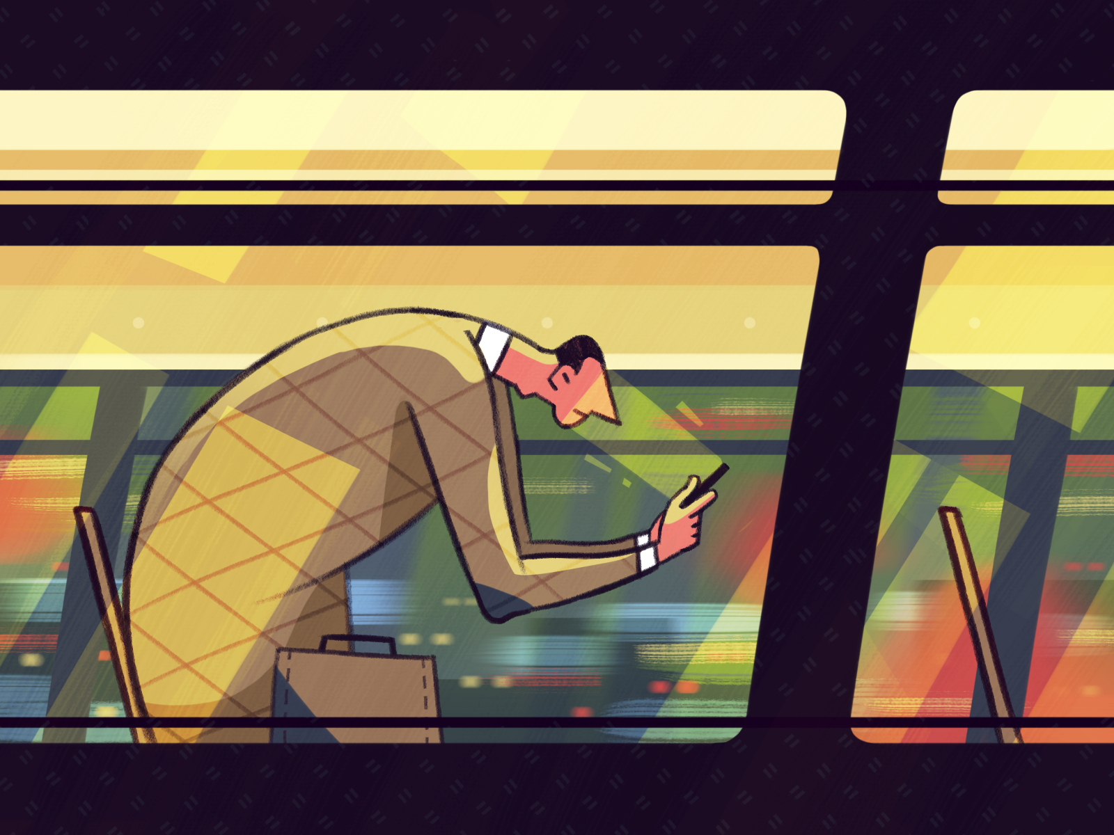 Commute by Dmitrij for Fireart Studio on Dribbble