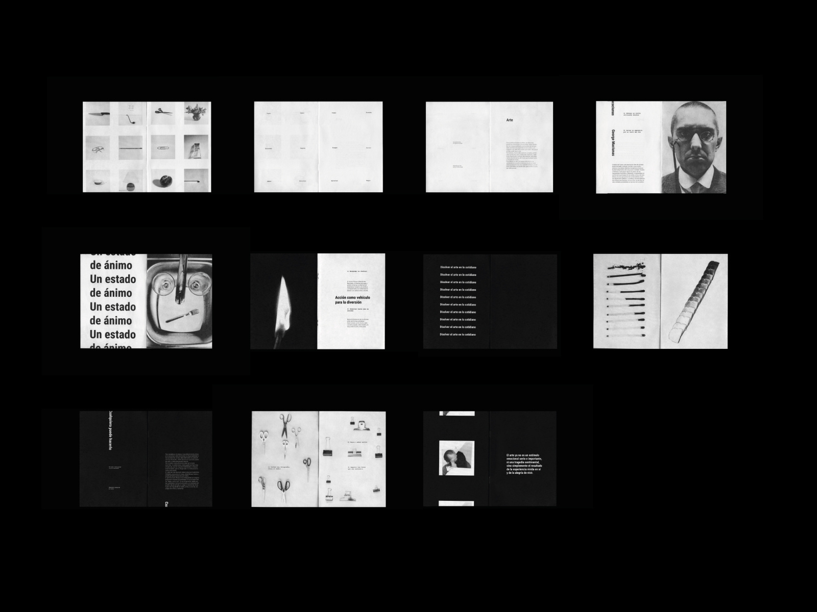 Fluxus Manifesto Fanzine by Agos Colantonio on Dribbble